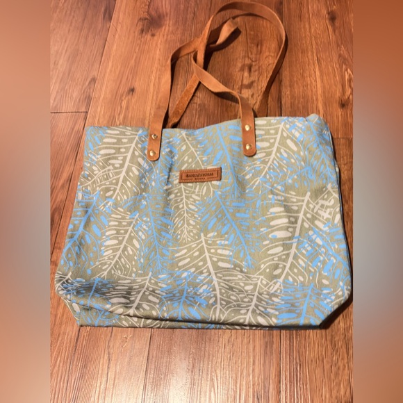 Bags | Sand Storm Tote Bag Wleather Straps | Poshmark
